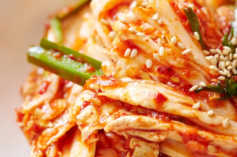 Homemade Kimchi Recipe (Easy & Spicy Korean Side)
