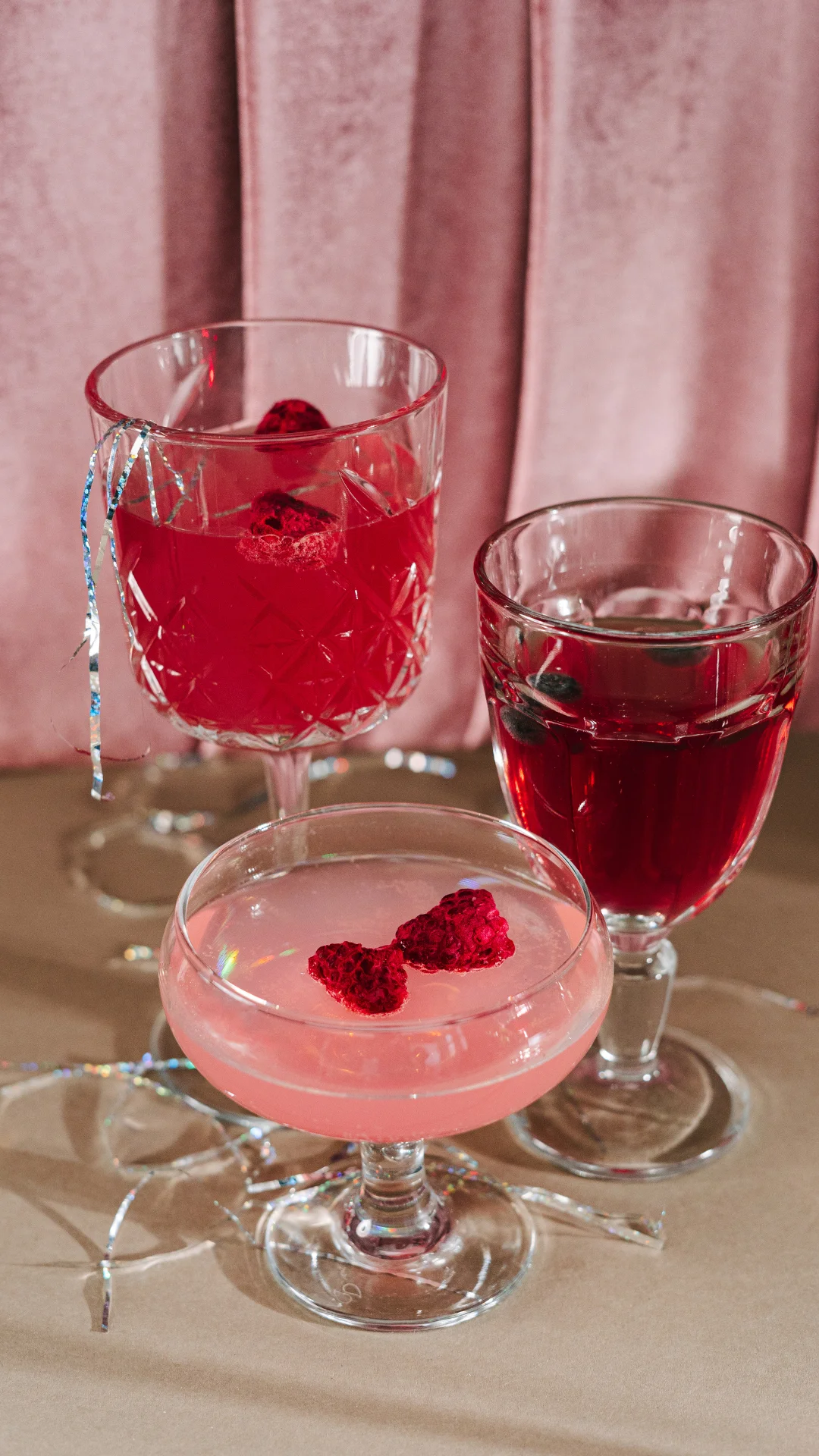 Valentines Mocktail Recipe – Sparkling, Non-Alcoholic & Festive